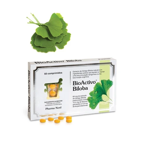 BioActivo Biloba Ajuda a Manter Uma Boa Circulação Sanguínea SweetCare ...
