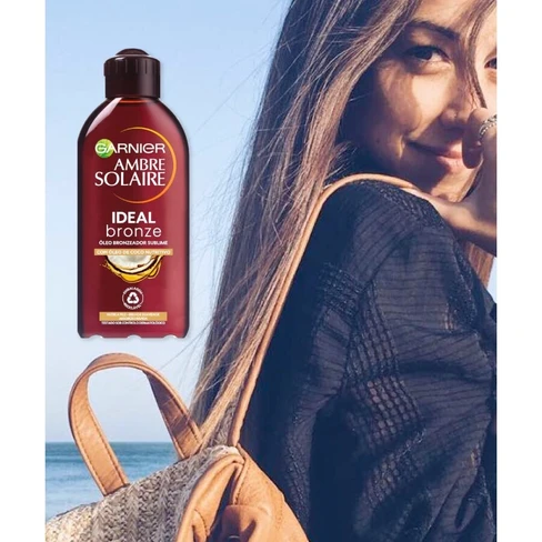 Garnier Ambre Solaire Ideal Bronze Tanning Oil SweetCare Israel