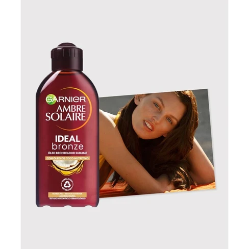 Garnier Ambre Solaire Ideal Bronze Tanning Oil SweetCare Israel