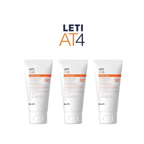 Leti Letiat4 Atopic Skin Defense Creme de Rosto SPF50 + - SweetCare ...