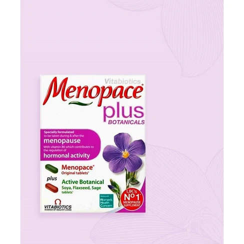 Menopace Plus Suplemento para os Sintomas da Menopausa SweetCare United ...