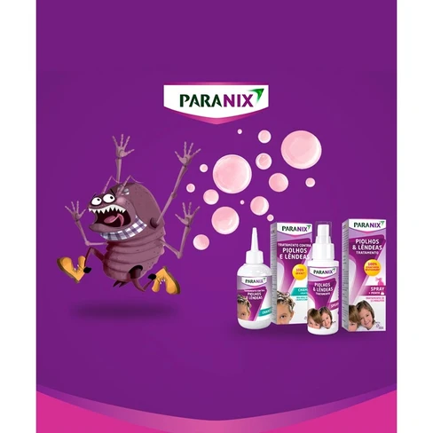 Paranix Shampoo Tratamento Contra Piolhos e Lêndeas SweetCare Brasil