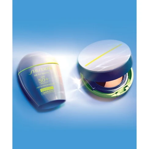 Shiseido Protector solar compacto deportivo Bb SPF 50 + Wetforce con ...