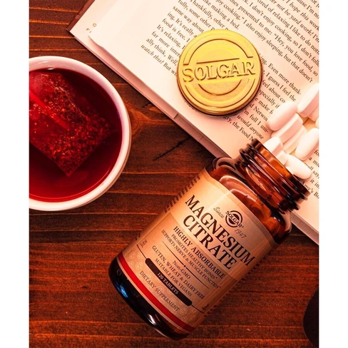 Solgar Magnesium Citrate Aids the Influx of Calcium Into Bone and ...