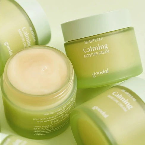 Goodal Houttuynia Cordata Calming Moisture Cream - Rebalance Cream ...
