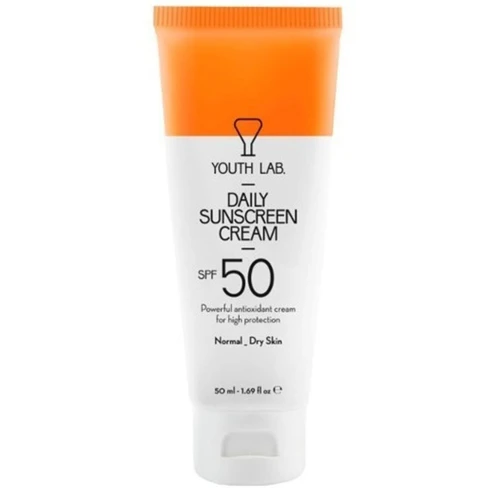 Youth Lab Daily Sunscreen Cream SPF 50 for Normal to Dry Skins ...