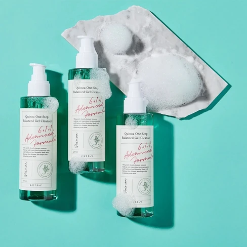 Axis-y Quinoa One Step Balanced Gel Cleanser - for Combination to Oily ...