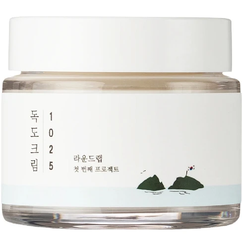 Round Lab 1025 Dokdo Cream - for Extremely Dry, Dry, Sensitive Skin ...