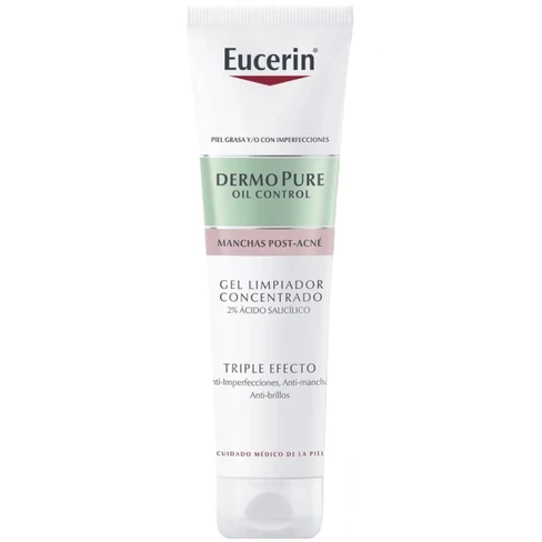 Eucerin DermoPure Triple Effect Cleansing Gel Post-Acne Marks SweetCare ...