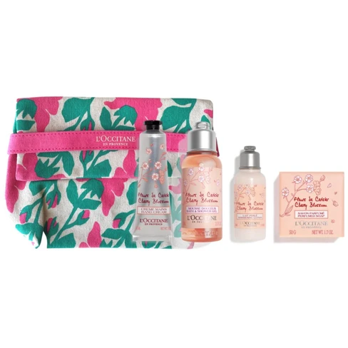 L'Occitane Cherry Blossom Shower Gel Delicately Perfumed SweetCare Canada