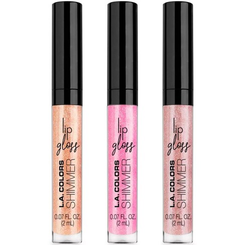 L.A. Colors 3 Pieces Shimmery Lipgloss Kit SweetCare Cambodia