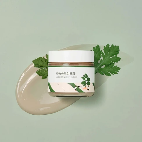 Round Lab Mugwort Calming Moisturizer - for Sensitive to Acne Prone ...