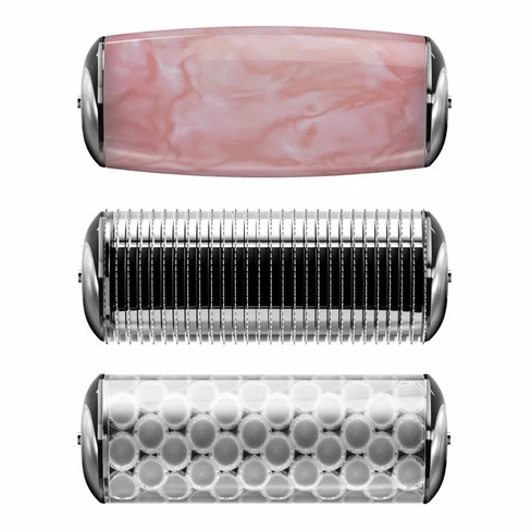 Geske MicroNeedle Face and Body Roller 9 in 1 SmartAppGuided SweetCare ...