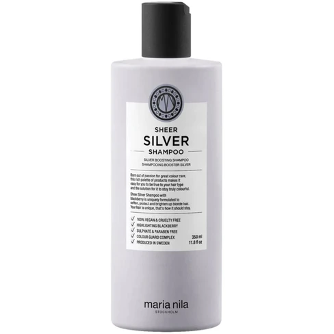 Maria Nila Sheer Silver Shampoo for Blonde and Grey Hair SweetCare ...