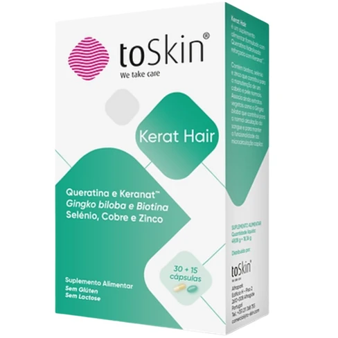 ToSkin Kerat Hair Anti-Hair Loss and Hair Growth Food Supplement ...
