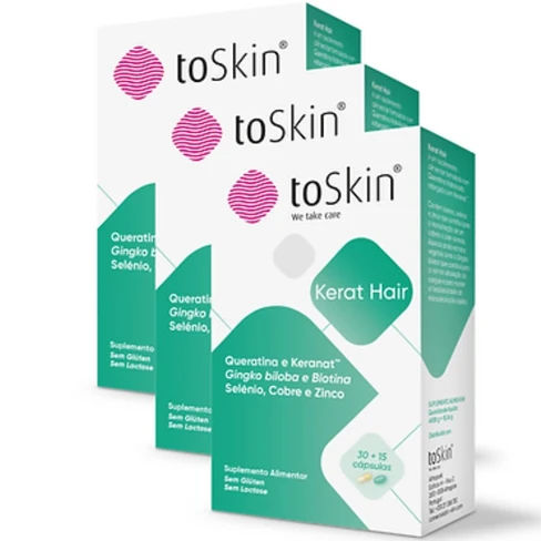 ToSkin Kerat Hair Anti-Hair Loss and Hair Growth Food Supplement ...