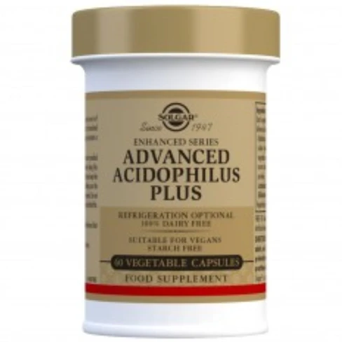 Solgar Advanced Acidophilus Plus Probiotic Food Supplement SweetCare ...