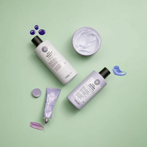 Maria Nila Sheer Silver Shampoo for Blonde and Grey Hair SweetCare ...