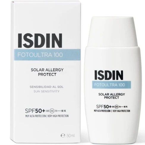 Isdin Fotoultra 100 Solar Allergy Fusion Fluid SPF 50 + SweetCare Nigeria
