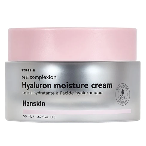 Hanskin Real Complexion Hyaluron Moisture Cream Intense Hydration ...