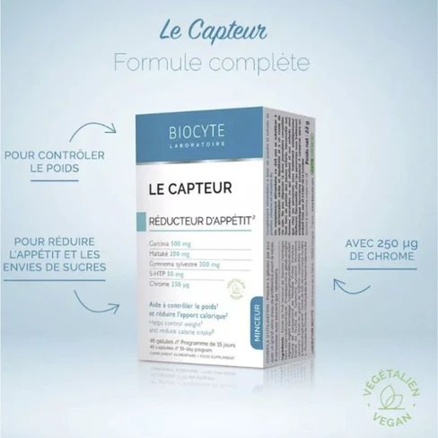 Biocyte Le Capteur Suplemento Alimentar - SweetCare Portugal