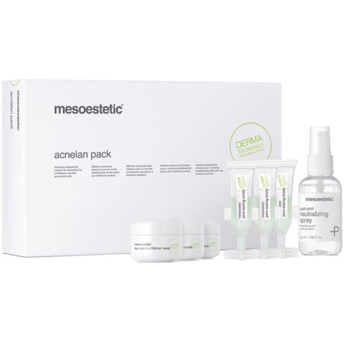 Mesoestetic Acnelan Pack- Profissional Use- Anti-Blemish Professional ...