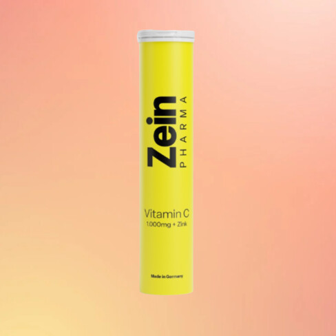 ZeinPharma Vitamin C 1000mg + Zink Food Supplement Healthy Skin ...