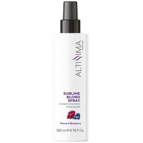 Altissima Sublime Blond Spray for Blond, Bleached or Gray Hair ...