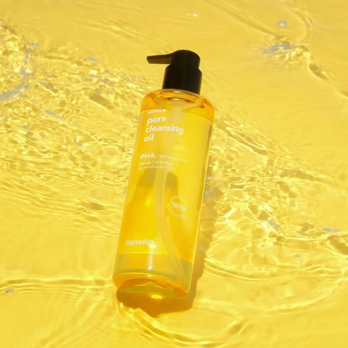 Hanskin Pore Cleansing Oil PHA Sensitive and Reactive Skin SweetCare ...