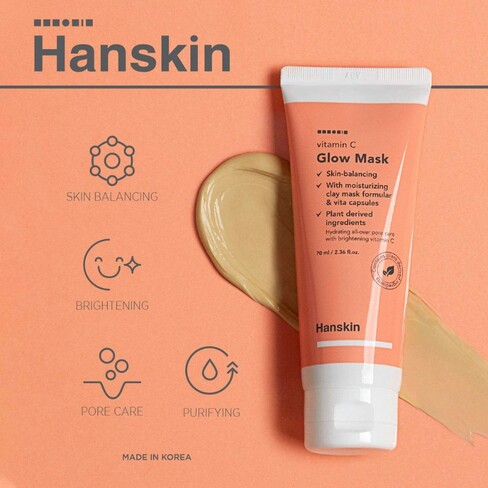 Hanskin Vitamin C Glow Mask 4 in 1 SweetCare Australia