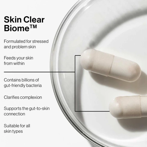 Advanced Nutrition Programme Skin Clear Biome Food Supplement Calms and ...