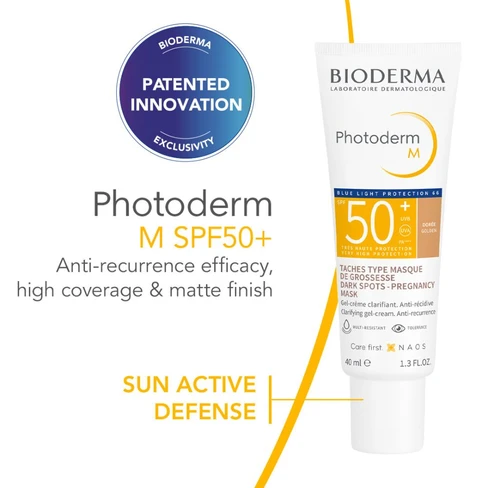 Bioderma Photoderm M SPF50+ Solar de Rosto para Pele com Melasma ...