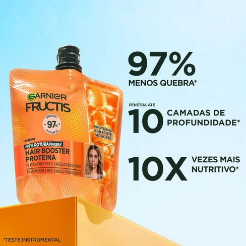 Garnier Fructis Hair Booster Protein Anti-Breakage Treatment SweetCare ...