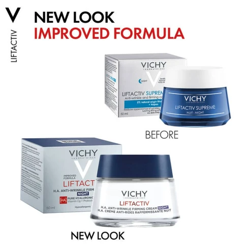 Vichy Liftactiv H.A. Anti-Wrinkle and Firming Night Care for All Skin ...
