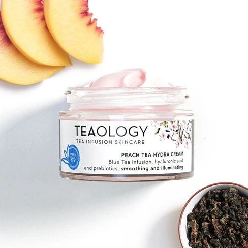 Teaology Peach Tea Hydra Cream Smoothing and Illuminating SweetCare Sri ...