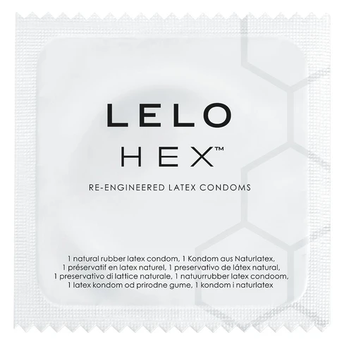 Lelo HEX Condoms Original Enhances Sensitivity SweetCare Laos