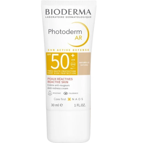 Bioderma Photoderm Ar SPF50+ Anti-Redness Sunscreen with Color ...
