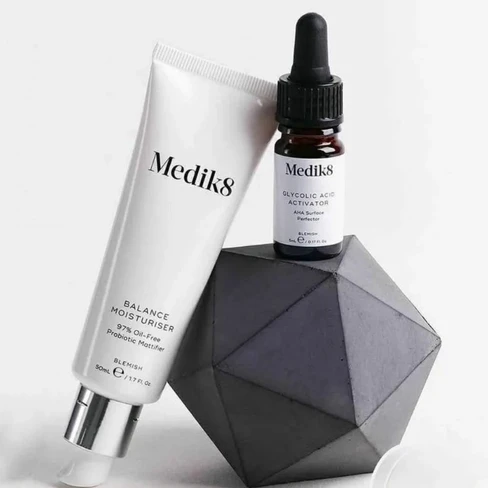 Medik8 Balance Moisturiser with Glycolic Acid Activator Matificante ...
