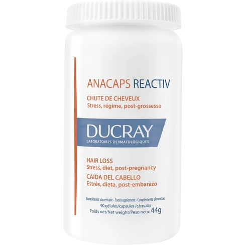 Ducray Anacaps Reactiv Food Suplement for Reactional Hair Loss ...