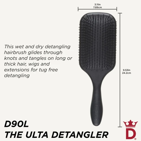 Denman D90 The Mini and The D90L Ultra Detangler Hairbrush SweetCare ...