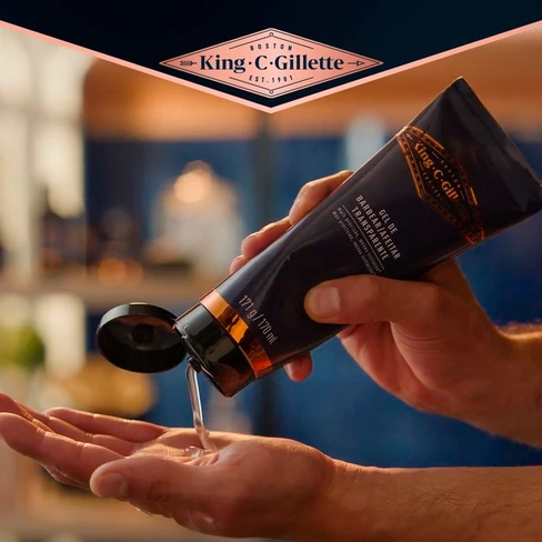 Gillette King C. Gillette Transparent Shaving Gel SweetCare Trinidad ...