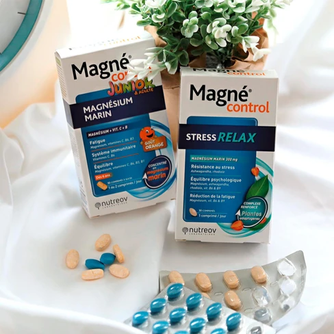 Nutreov Magne Control Stress Relax Suplemento Alimentar - SweetCare ...