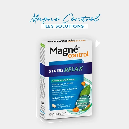 Nutreov Magne Control Stress Relax Suplemento Alimentar - SweetCare ...