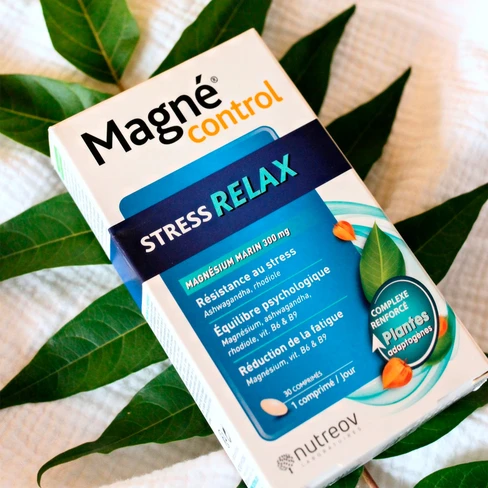 Nutreov Magne Control Stress Relax Suplemento Alimentar - SweetCare ...