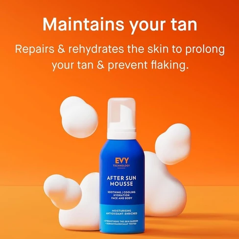 Evy Technology Mousse After Sun Hidratación Calmante/Refrigerante ...