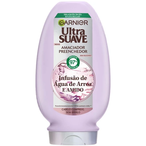 Garnier Ultra Suave Rice Water Infusion Filling Conditioner for Long ...