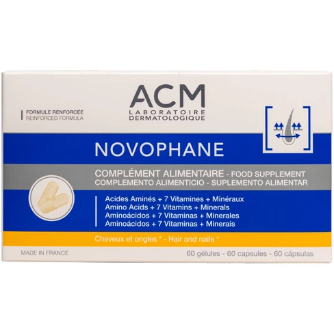 ACM Laboratoire Dermatologique Novophane Suplemento Alimentar Cabelos e ...