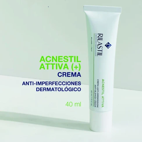 Rilastil Acnestil Attiva Anti-Blemish Cream Acne-Prone Skin SweetCare ...