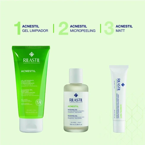 Rilastil Acnestil Micropelling Acne-Prone Skin SweetCare China