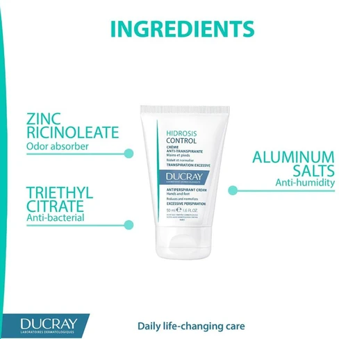 Ducray Hidrosis Creme Anti Transpirante - SweetCare Portugal